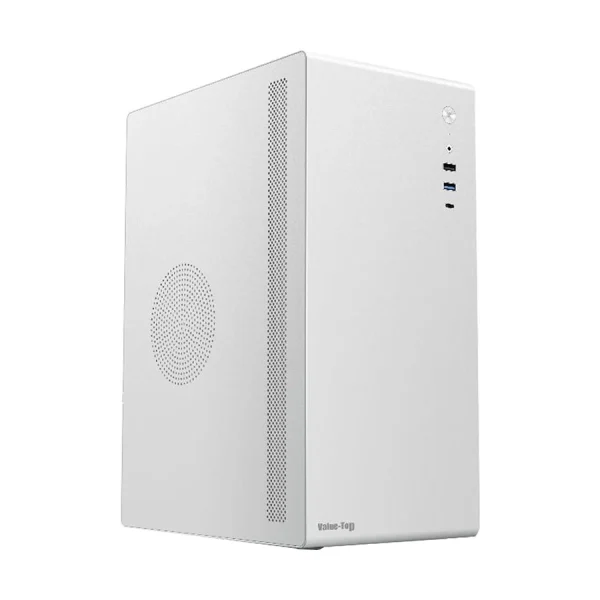 Value Top VT-V200CW Mini Tower Micro ATX White Casing - JazzTech Computer