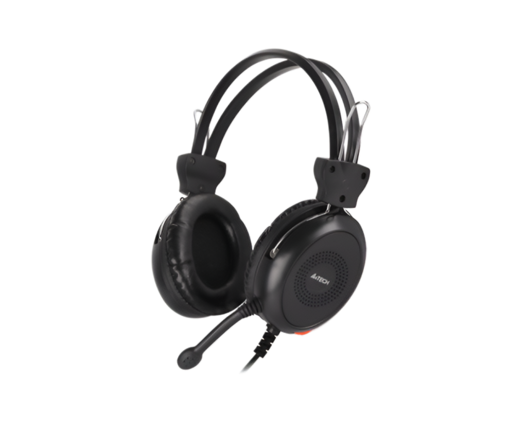 A4TECH HS30 3.5mm Stereo Headphone Black - JazzTech Computer