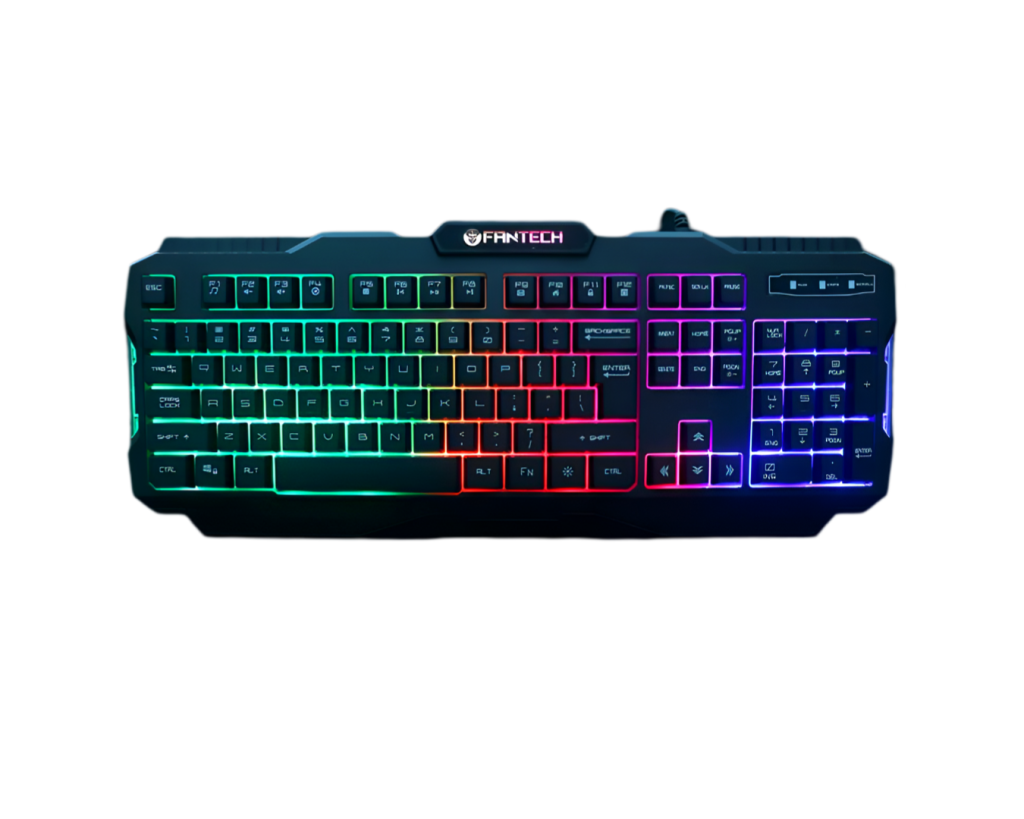 Fantech K511 Hunter PRO Backlit Gaming And Multimedia USB Keyboard ...