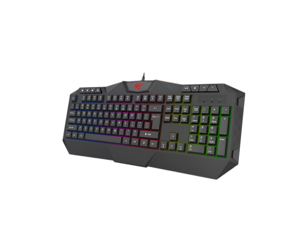 Havit KB510L Multi Function Backlit Gaming RGB Keyboard - JazzTech Computer