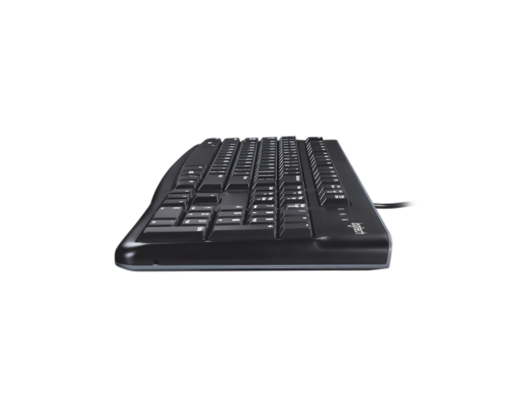 Logitech K120 Wired Multimedia USB Keyboard With Bangla (Black ...