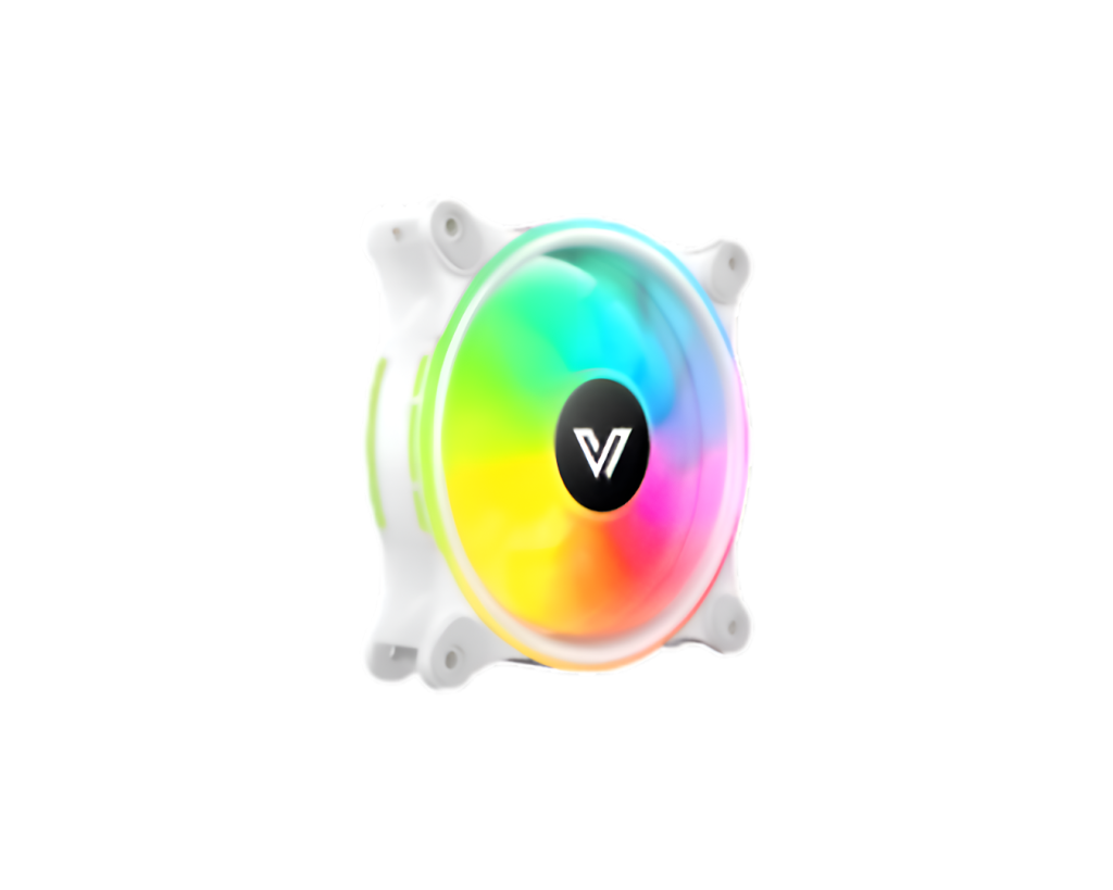 Value Top CR10-1292ARGB 120mm (3xFAN) White Casing Cooling Fan ...