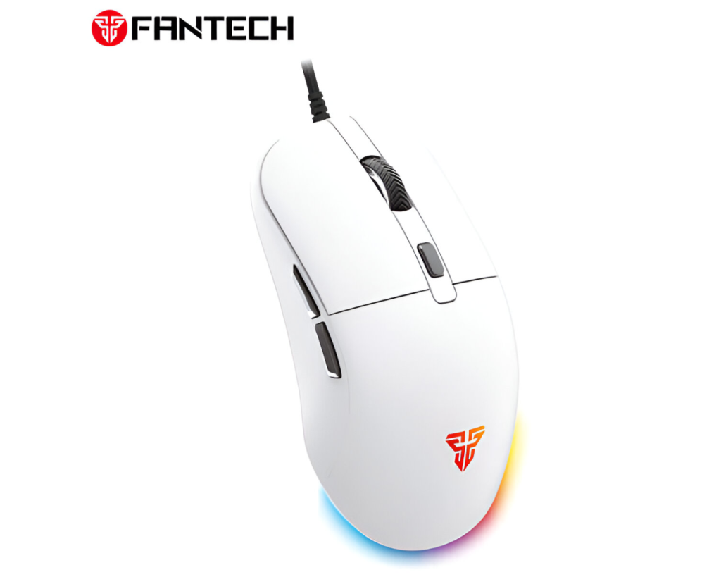 Fantech KANATA VX9S Wired White RGB USB Gaming Mouse - JazzTech Computer