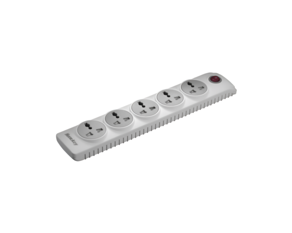 Huntkey SZN501 3 Pin Power Strip 3M (100% Copper Bar) - JazzTech Computer