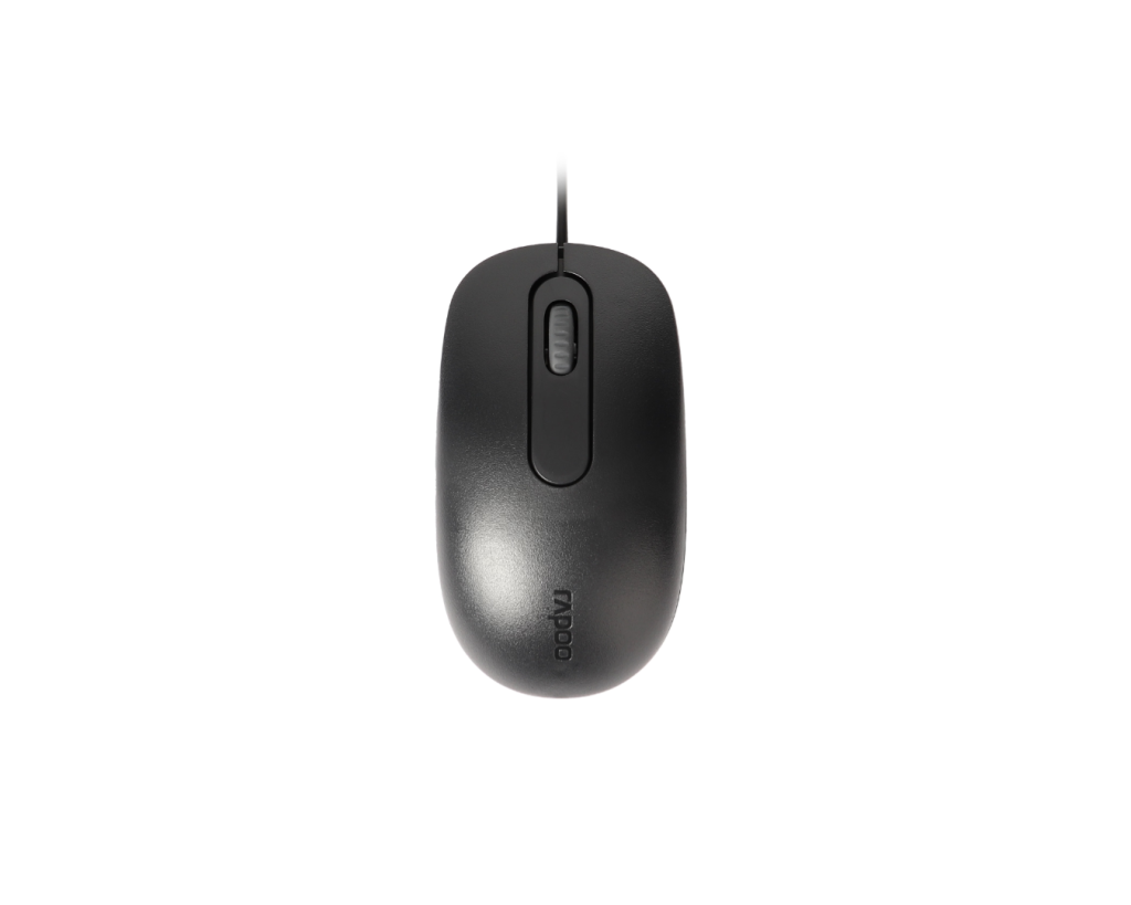 Rapoo N200 Optical USB Wired Mouse - JazzTech Computer