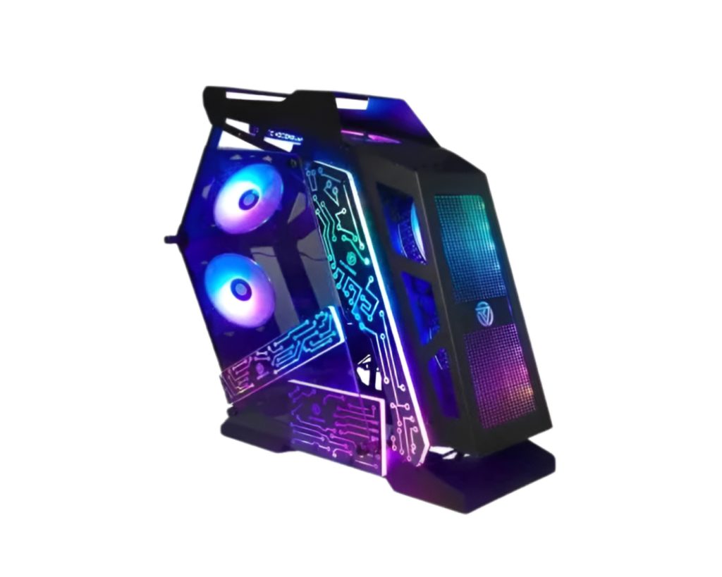 Revenger Jackhammer Pro Full Tower Micro ATX ARGB Gaming Desktop Casing ...