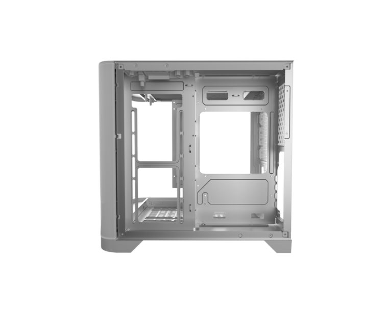 1stPlayer UV5 Mid Tower Micro-ATX White Gaming Desktop Casing ...